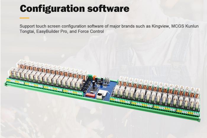 Jual ITShop 64-Channel RS485 Communication Omron Relay Module Modbus - Kota Denpasar - Import ...