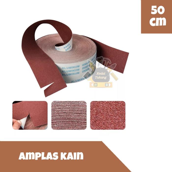 Jual Amplas Roll Kertas Gosok Kain Meteran Ampelas Tembok Ducco Besi ...
