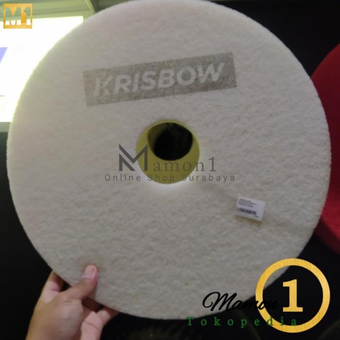 Jual PAD POLISHER KRISBOW MESIN POLES 17" CLEANING PAD ORIGINAL - Merah ...