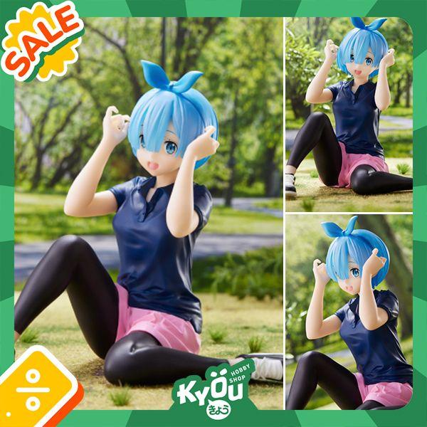 Jual PVC Figure Rem Training Style Ver. - Relax Time (20cm) - Kota ...