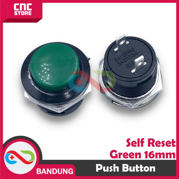 Jual PUSH BUTTON NON LOCKING 16MM SELF RESET WARNA HIJAU - Kota Bandung - CNC STORE BANDUNG ...