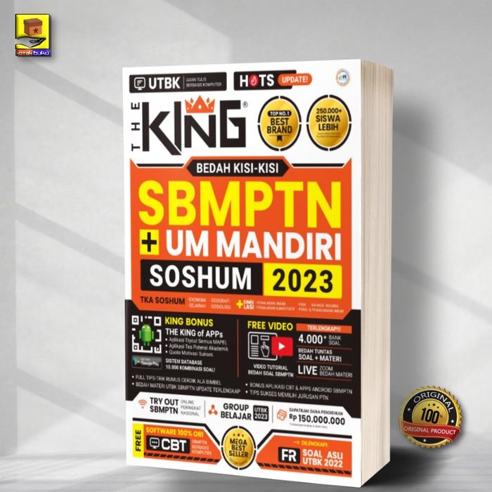 Jual BUKU SBMPTN SOSHUM 2023 / KING SOSHUM 2023 / WANGSIT SOSHUM 2023 ...