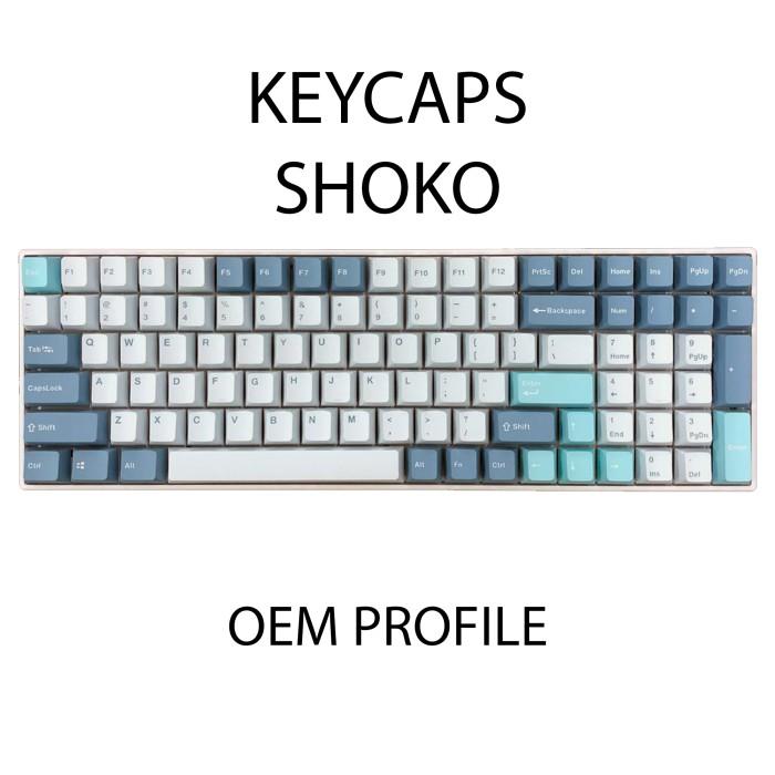 Jual KEYCAPS PBT SHOKO DOUBLE SHOT OEM PROFILE MECHANICAL KEYBOARD ...
