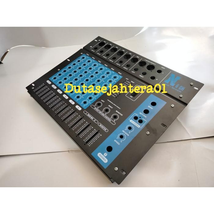 Jual BOX MIXER BOX KOSONG MIXER 6 CHANNEL INPUT AUDIO BOK MIXER DS ...