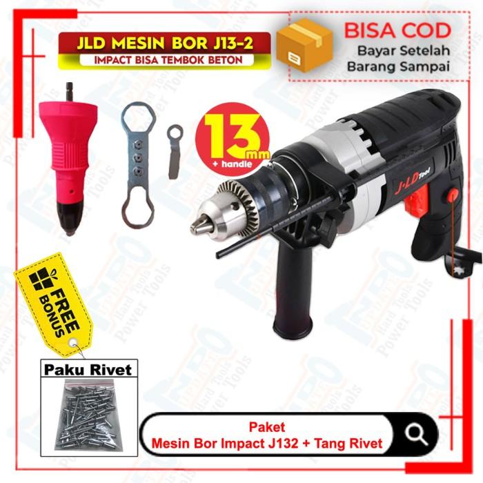 Jual Paket Mesin Bor Listrik Beton Bata J13-2 + Tang Rivet Best - Kota ...