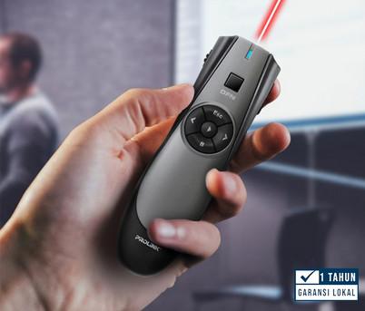 Jual Wireless Presenter Red Lazer Pointer with Air Mouse laser layar ...
