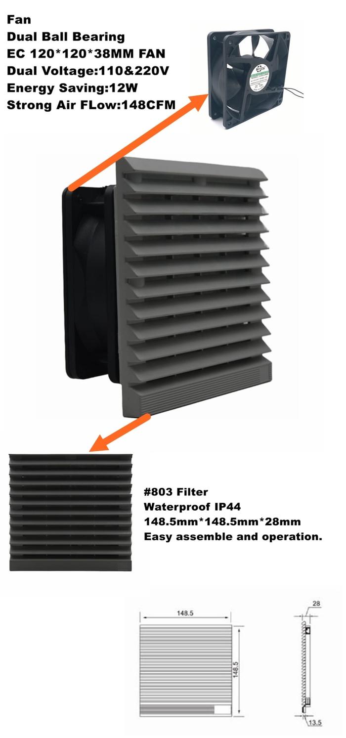 Jual Industrial axial fan exhaust fan,Air filter ventilation dust - Kab ...