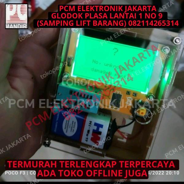 Jual esr lcr meter kapsitor dioda transistor trioda mosfet+batrai+case ...