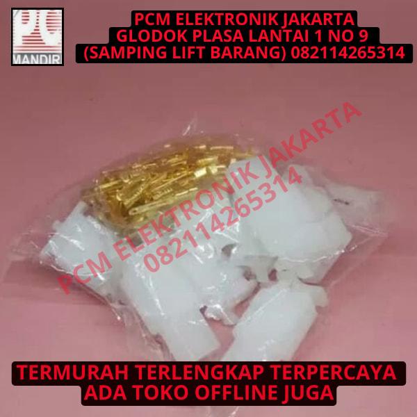 Jual Socket Kabel 3 Pin Kecil Set+Skun soket motor mobil sambungan ...