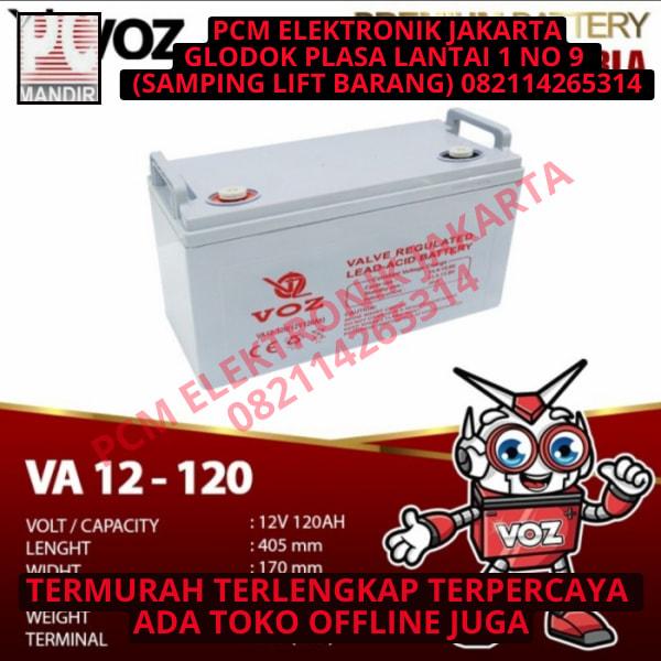 Jual Aki accu Battery Baterai VOZ 120 Ah 12V 12 volt 120 ampere deep ...