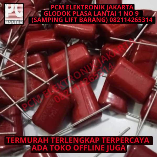Jual kapasitor capacitor milar 473 47nf 47 nf 400v 400volt 400 volt ...