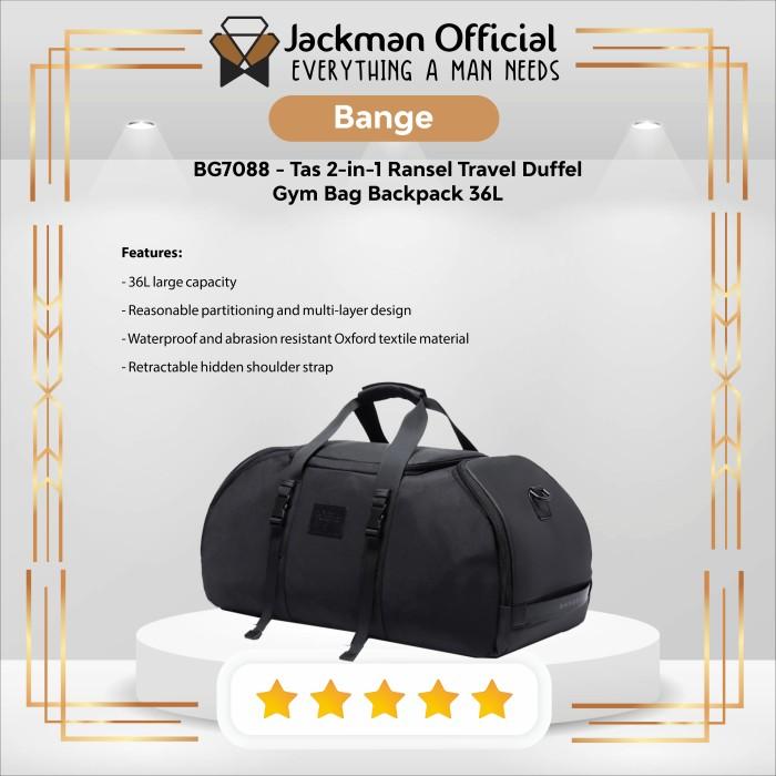 Jual BANGE BG7088 - Tas 2-in-1 Ransel Travel Duffel Gym Bag Backpack ...