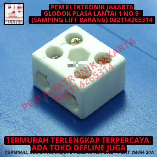 Jual Terminal Block Keramik 2 Pole 30 Ampere - FORT 2W5H-30A - Jakarta ...