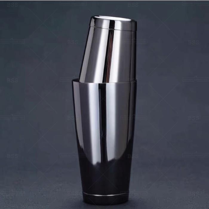 Jual Sus 304 Boston shaker set 700ml/500ml bartender cocktail stainless ...