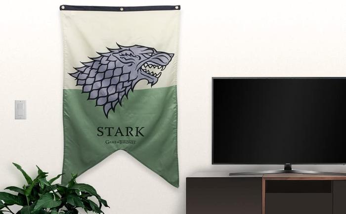Promo Calhoun Game of Thrones Stark Banner 30 x 50 in Cicil 0% 3x ...