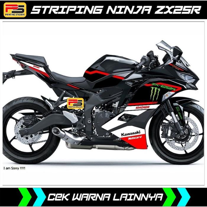 Jual STRIPING/STICKER DECAL NINJA ZX25R LIVERY KRT - Kab. Bandung ...