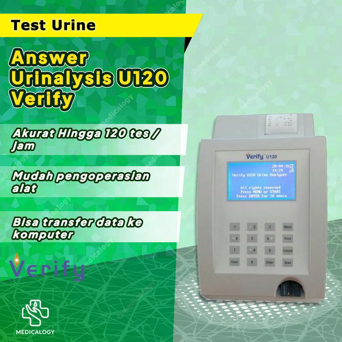 Jual ANSWER VERIFY URINALYSIS READER MACHINE U 120 - Jakarta Timur ...