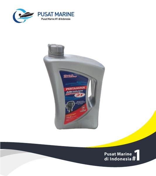 Jual Oli Mesin Tempel - Mesran Marine 2T TCW30 4 Liter Murah - Jakarta ...