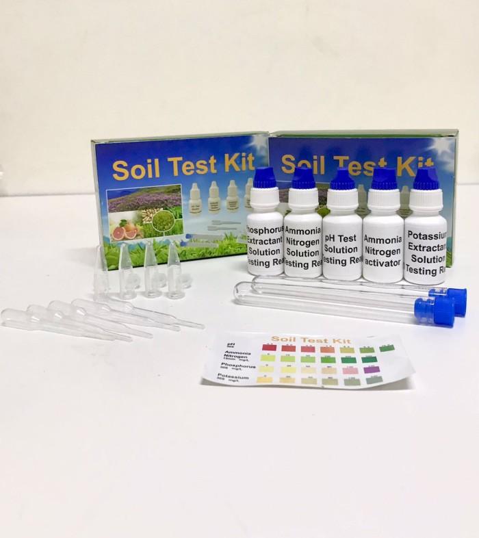 Jual Soil Test Kit Alat Tes PH Tanah Ammonia Nitrogen Potassium ...