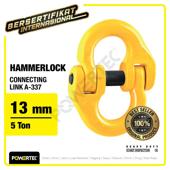 Promo Connecting Link / Hammerlock A-337 13 mm - 5 Ton - 1/2" POWERTEC ...