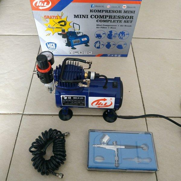 Jual FREE ONGKIR - Mesin Kompresor Compressor Angin Listrik Mini H&L ...