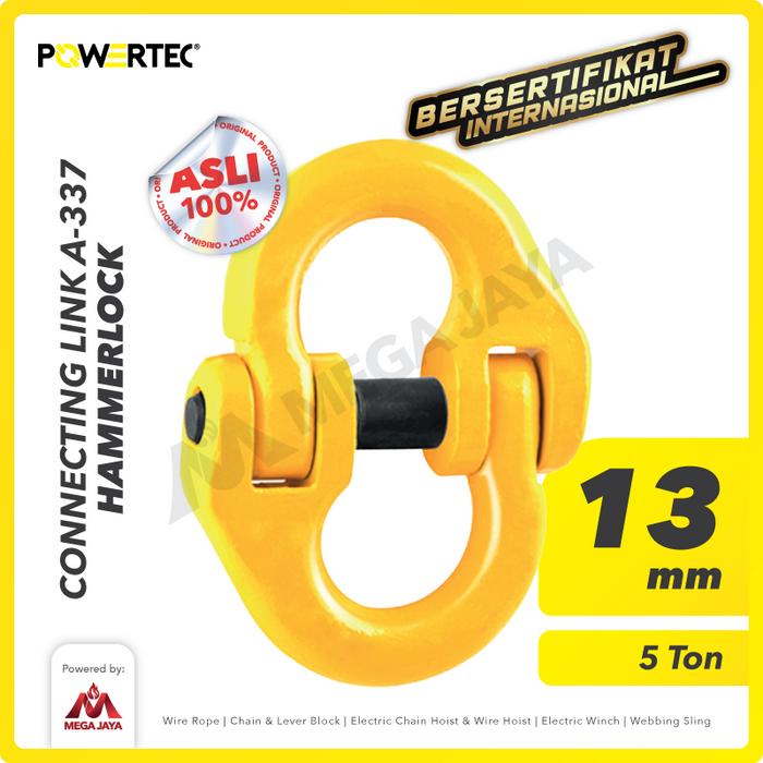 Jual Connecting Link / Hammerlock A-337 13 mm - 5 Ton - 1/2" POWERTEC ...
