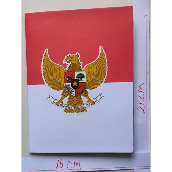 Jual Buku Sampul Merah Putih Garuda Pancasila Uk.kwarto Isi 38 ...