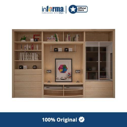 Jual Informa - Rak & Lemari Hera Wall Unit - Putih Oak - Jakarta Barat ...