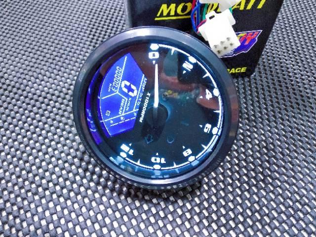 Jual TD505 Speedo Meter Digital Motor Fitur Lengkap Analog Rpm Amper ...
