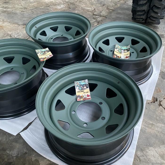 Jual Velg jimny katana vitara taft rocky velk offroad kaleng feroza ...