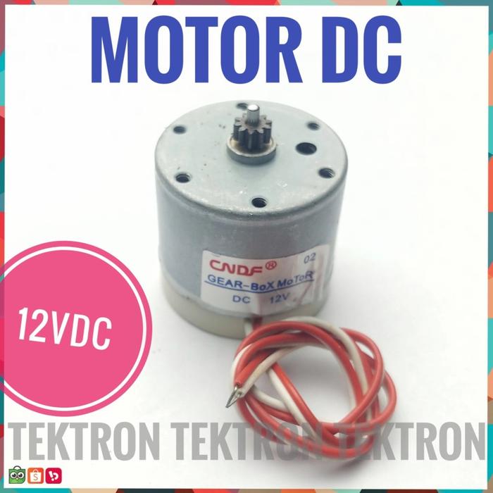 Jual CNDF Motor DC 12V plus gear 12VDC Stavol Matsunaga Stabilizer ...