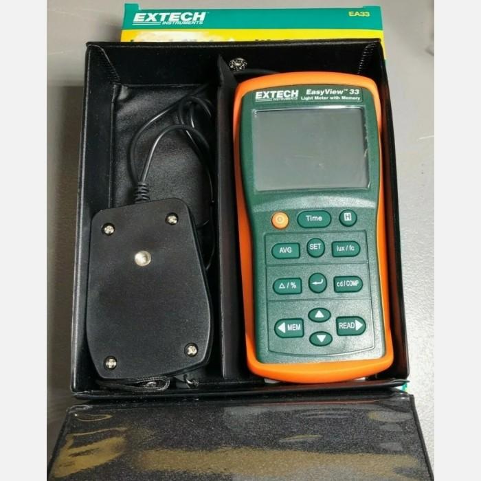 Jual Extech EA33 EasyView Light Meter w/Memory High Intensity ...