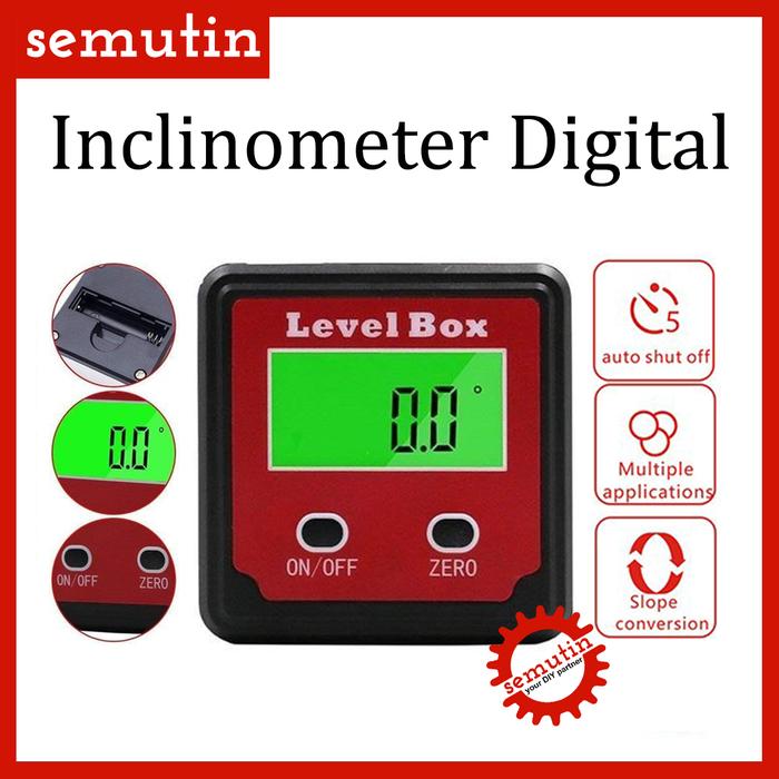 Jual Inclinometer Digital / Mini Protractor / Alat Ukur Sudut ...