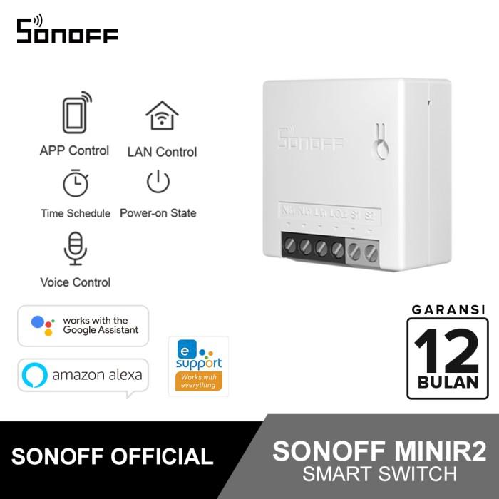 Promo Sonoff Smart Switch MiniR2 Smart breaker wireless Switch Smart ...
