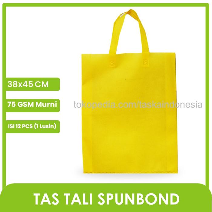 Jual Tas Spunbond Handle 38x45 - Satuan - Warna Kuning - Jakarta Barat ...