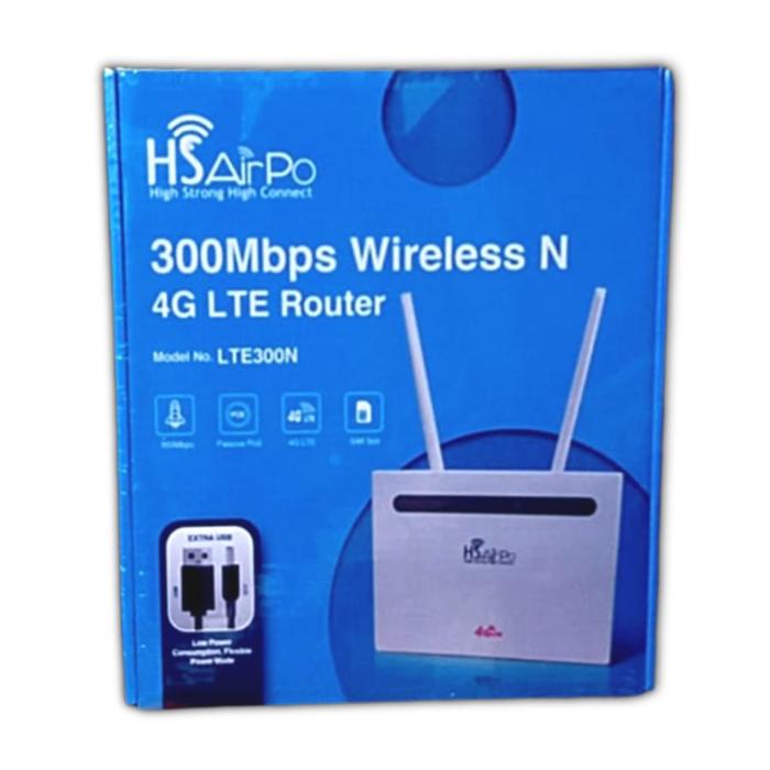 Jual HSAirPo LTE300N Router 4G LTE SimCard 300Mbps S - Jakarta Pusat ...