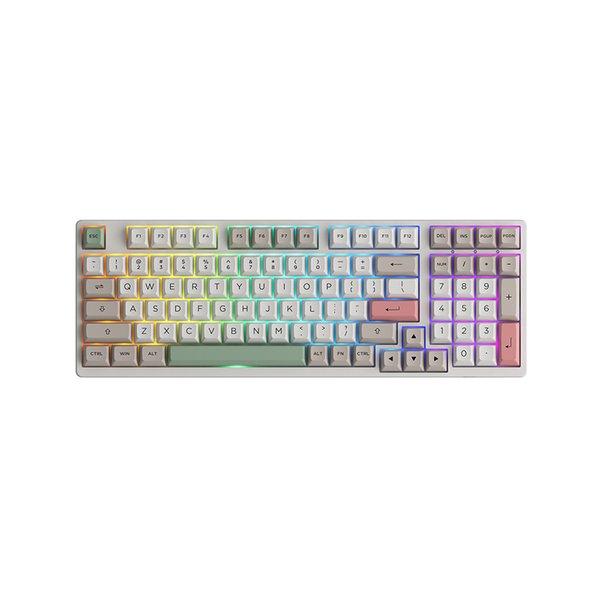 Jual Akko 3098B AKKO 3098B 9009 Retro RGB Wireless Mechanical Keyboard ...