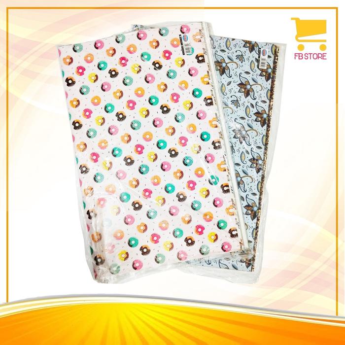 Jual Kertas Kado sidu Per Pak (50 Lembar) Motif Batik / Karakter Lucu ...