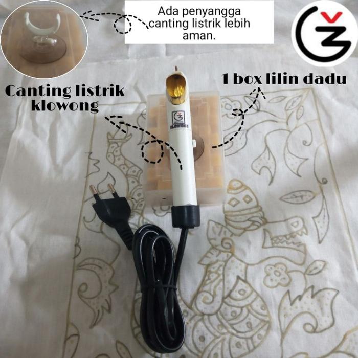 Jual CANTING BATIK LISTRIK ELEKTRIK EDUKASI BELAJAR MEMBATIK PEMULA ...