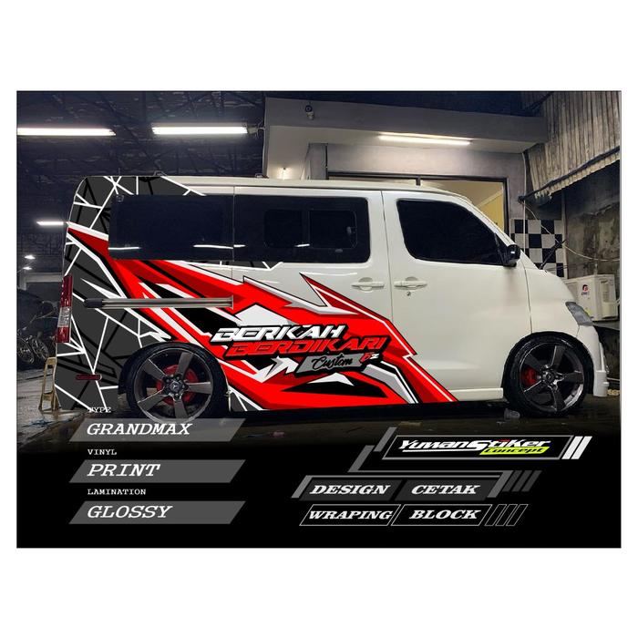 Jual STIKER DECAL GRANDMAX BLIND CUSTOM BISA REQUEST - Kota Surabaya ...