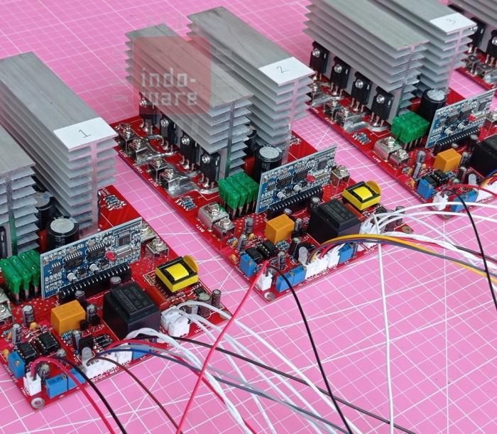 Jual kit inverter DC to AC pure sine wave 8 mosfet TO-247 8mosfet - ba ...