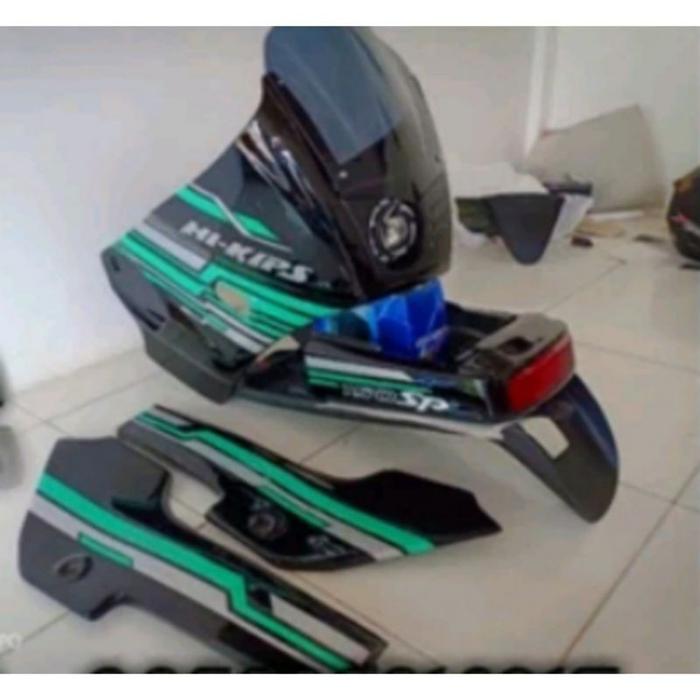 Jual FULL SET BODY FAIRING NINJA SSR BODY NINJA KIPS LAMPU NINJA SSR ...