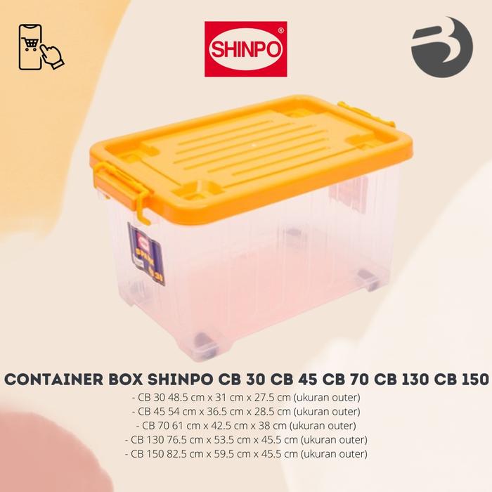 Jual WA336 Container Box Spark Shinpo Cb 3 45 7 13 15 - Kota Yogyakarta ...