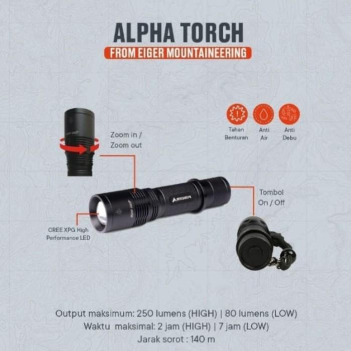 Jual EIGER 3287 ALPHA TORCH senter outdoor - Kota Bandung - ngadoor ...