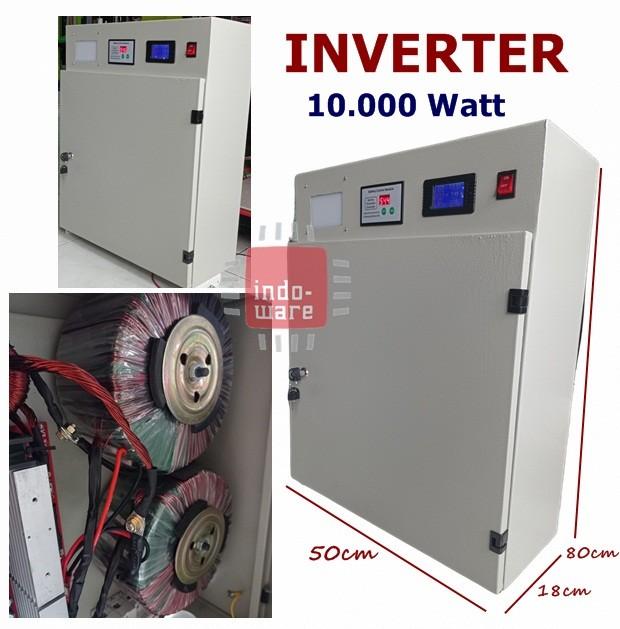 Jual Box panel inverter lengkap trafo 10000 W PSW 10000w low frequency ...