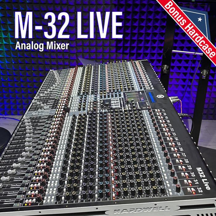 Jual Audio Mixer Hardwell M32 Live - 32 Channel - USB Soundcard ...