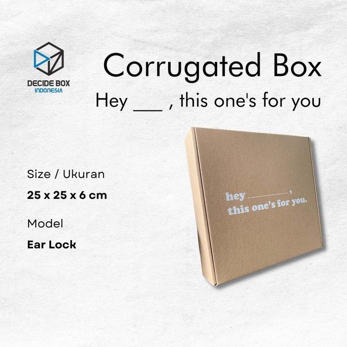 Jual Decide Box Indonesia - Kardus / Corrugated Box Ear Lock Die Cut ...