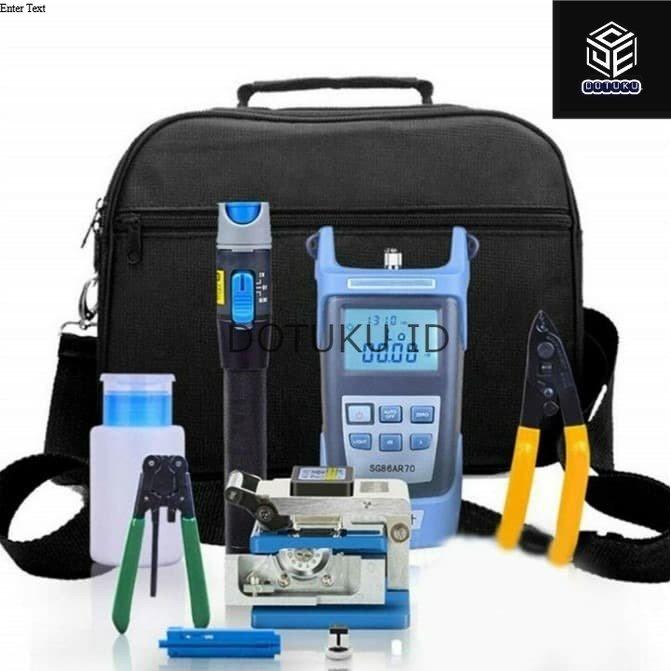 Jual [DOTUKU] Fiber Optic Tool Kit Assembly Fiber Termination Tools ...