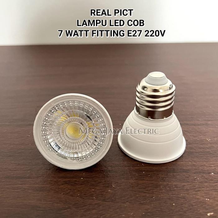 Jual Lampu Spot Led Cob 7 Watt Fitting E27 220v Lampu Sorot Cob 7 Watt Prom - Jakarta Barat ...