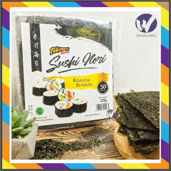 Jual CBMart Tokinori Sushi Nori Seaweed Rumput Laut 50 Sheets lembar - Jakarta Barat - custom ...